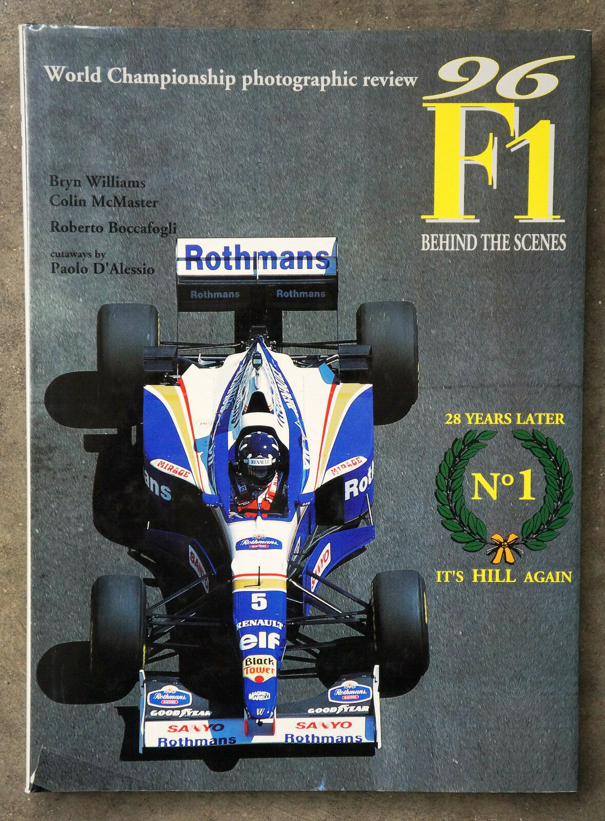 F1 96 BEHIND THE SCENES WORLD CHAMPIONSHIP PHOTOGRAPHIC REVIEW, NEW ...
