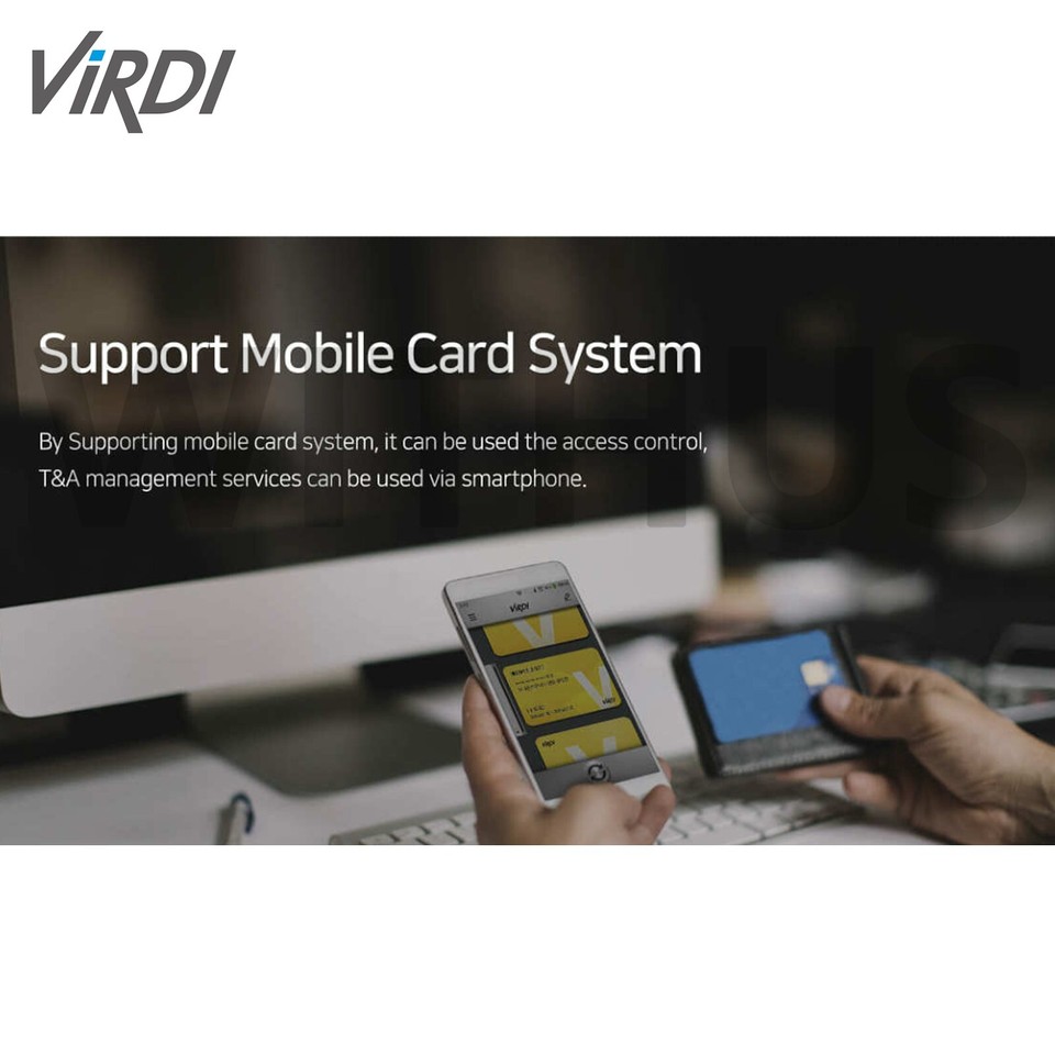 Virdi AC-2200RF IP65 Fingerprint Card Terminal - Tracking | eBay