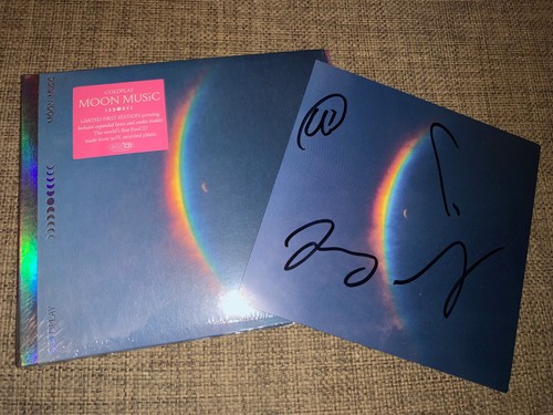 COLDPLAY - MOON MUSIC -DIGIPACK FIRST EDITION 2024 CD + SIGNED PROMO ...