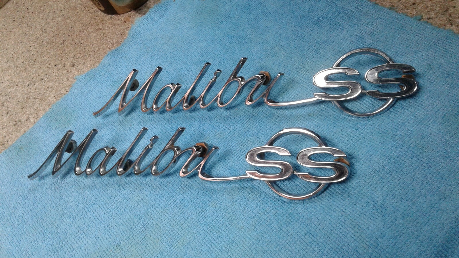 1960's 1964 Chev Parts Chevelle Malibu SS Emblems Badges Trim Original ...