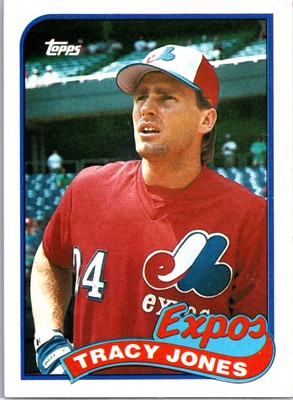 Tracy Jones Montreal Expos 1989 Topps #373 | eBay