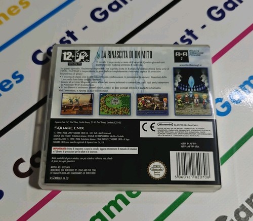 FINAL FANTASY III 3 NINTENDO DS 2DS 3DS VERSIONE ITALIANA | eBay