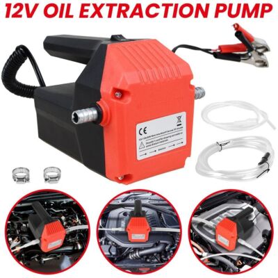 Electric 12V Fuel Transfer Pump Oil Diesel Gasoline Kerosene Car ...