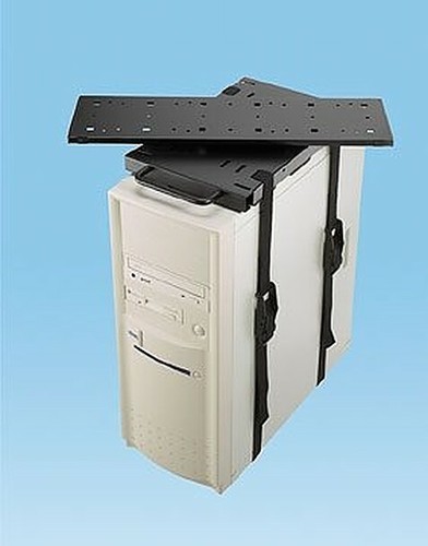 Penn Elcom Under Desk Mountable Computer Holder CPU-72XX Silver or ...