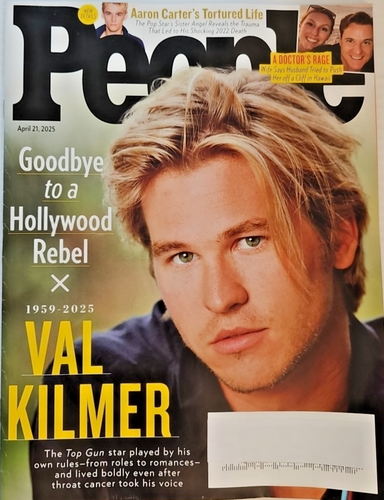 PEOPLE MAG 2025 April 21 ~Val Kilmer ~Aaron Carter ~Robert Irwin ~B ...