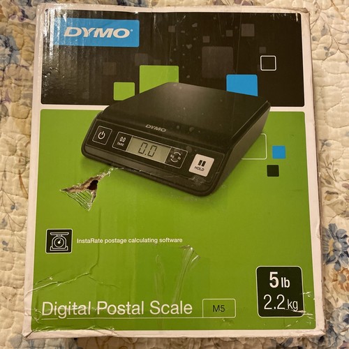DYMO M5 Digital Postal Scale, 5 Lb. Weight Letters & Packages Up To 5 ...