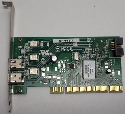 Dell 0F4582 / Adaptec AFW-2100 FireWire Card, 2-Port, PCI | eBay