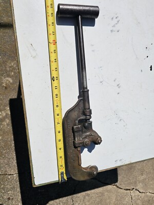 Vintage No. 1-2 Rigid No. 2A Heavy Duty Pipe Cutter Tool 1/8" to 2 ...
