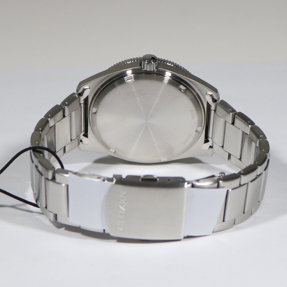 Citizen Eco-Drive Sports Black Dial Stainless Steel Men's Watch AW1760 ...