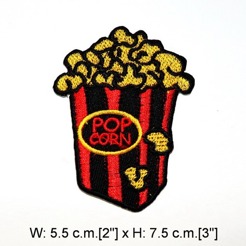 Fast Food Patch Funny Kids Cartoon Artwork Emblem for DIY Craft Iron on ...