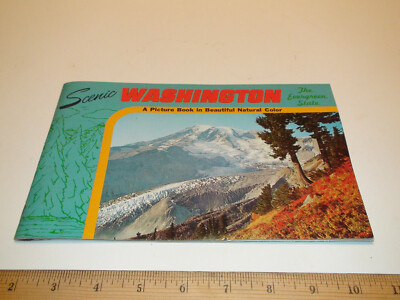 Scenic Washington - Vintage Booklet - A Picture Book In Beautiful ...