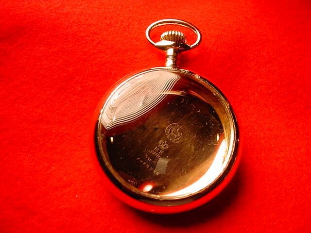 18 SIZE YELLOW 14 KT GOLD FILLED LEVER SET CASE BY PHILADELPHIA WATCH ...