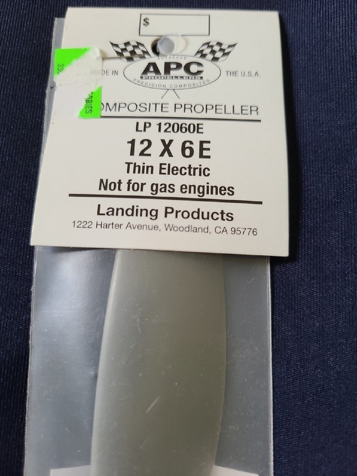 APC Composite Propeller 12 X 6 E | eBay