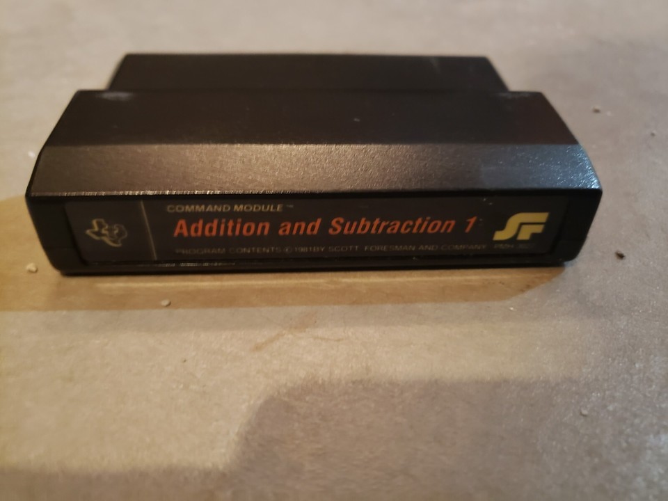 TI-99 Texas Instruments Game Lot Clean Tested & Working Pick Your Favs ...