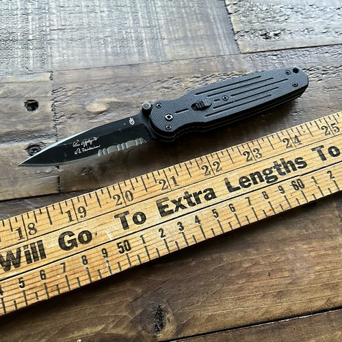 Gerber USA Rex Applegate Fairbairn Covert Folder Combat Pocket Knife | eBay