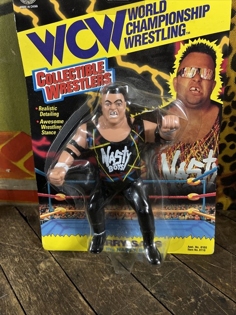 1994 Toymakers WCW Nasty Boys Wrestler Jerry Sags Wrestling Action ...