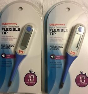 CVS Flexible Tip Digital Thermometer 3pk for sale online | eBay