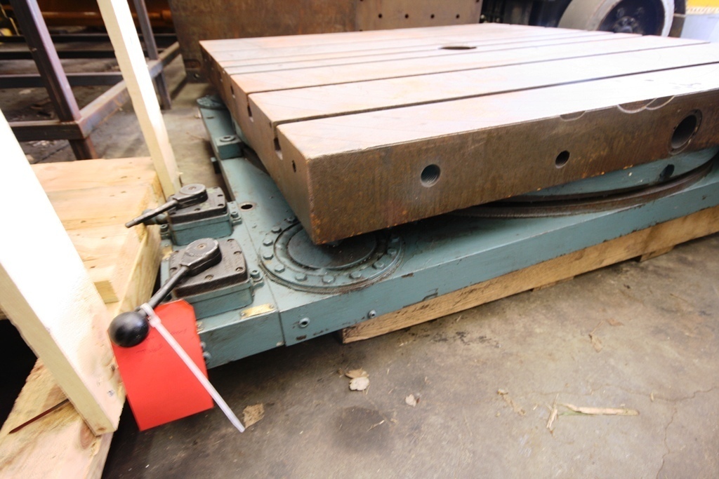 11480 4' x 4' Air LIft Rotary Table | eBay
