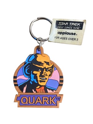 1994 Quark Star Trek Deep Space Nine TV Series Keychain by Applause NWT ...