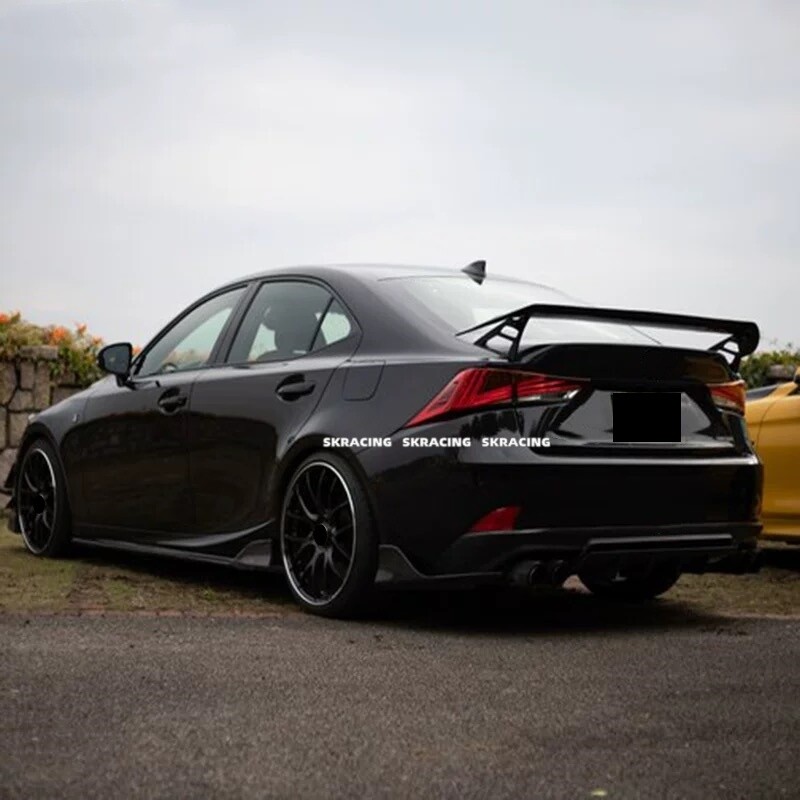 Real Carbon Fiber Rear Trunk Spoiler Wing For 2017-2020 LEXUS IS200t ...