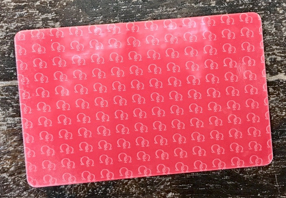 OMEGA Pictograms Card Seamaster Aqua Terra Co-Axial Steel 28023037 2500 ...