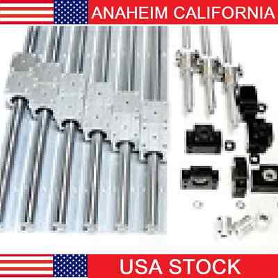 4'X4' Feet CNC Router Kit 16mm Rails and Ball Screws XYZ Travel 48" x ...