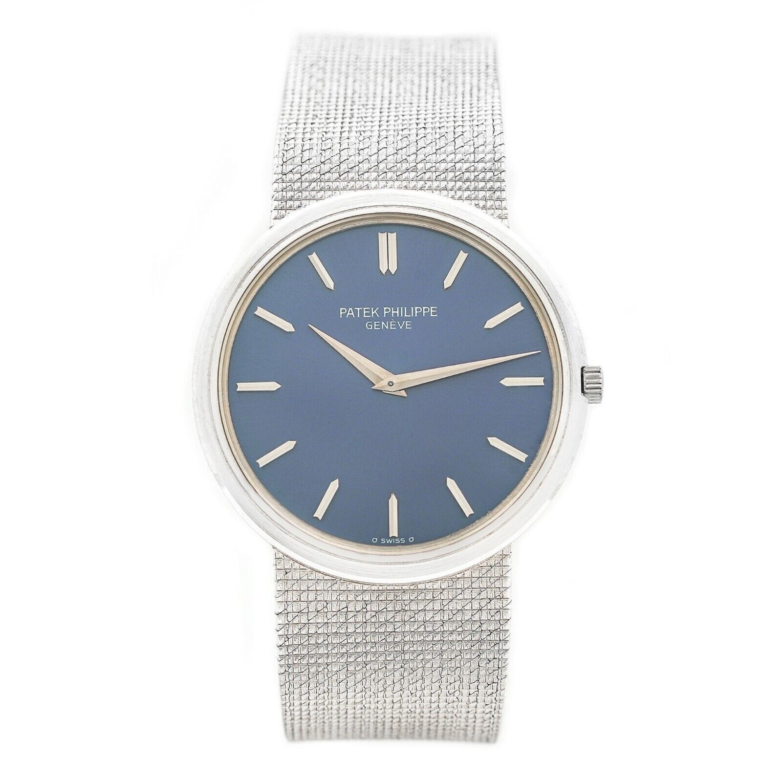 Patek Philippe Calatrava Blue Men's Watch - 3606-3 for sale online | eBay