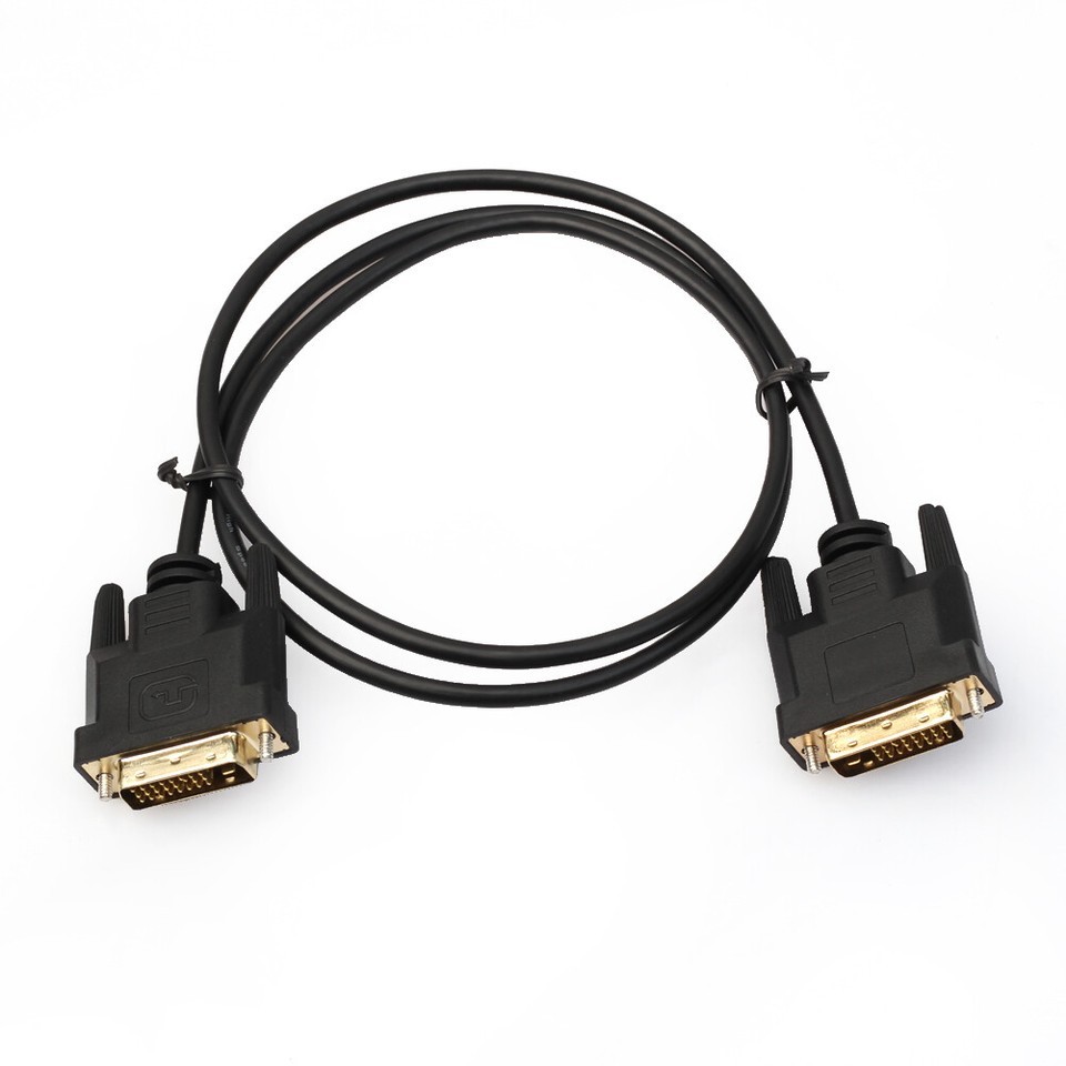 DVI Cable DVI-D to DVI D Lead Dual Link Male PC Laptop Monitor 1M 2M 3M ...