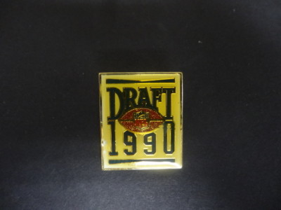1990 NFLP Peter David Official NFL Draft Lapel Pin *175 | eBay