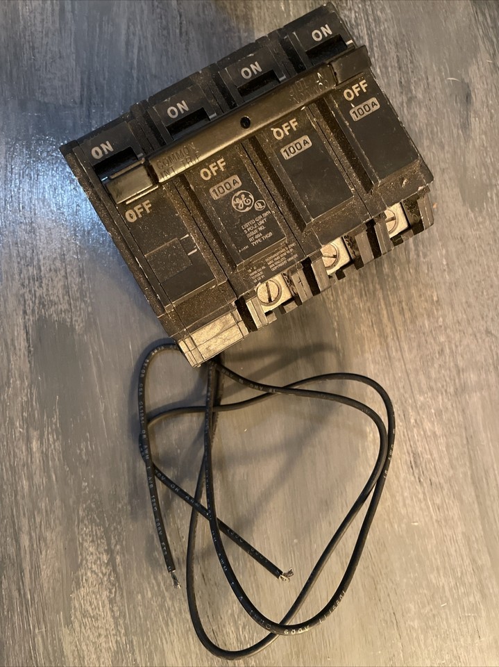THQB3100ST1 General Electric Shunt Trip Circuit Breaker | eBay