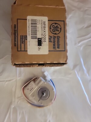 WR84X10055 GE Genuine OEM Refrigerator Condenser Fan Motor | eBay
