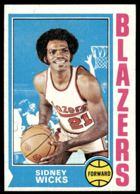 1974-75 Topps Sidney Wicks Portland Trail Blazers #175 | eBay