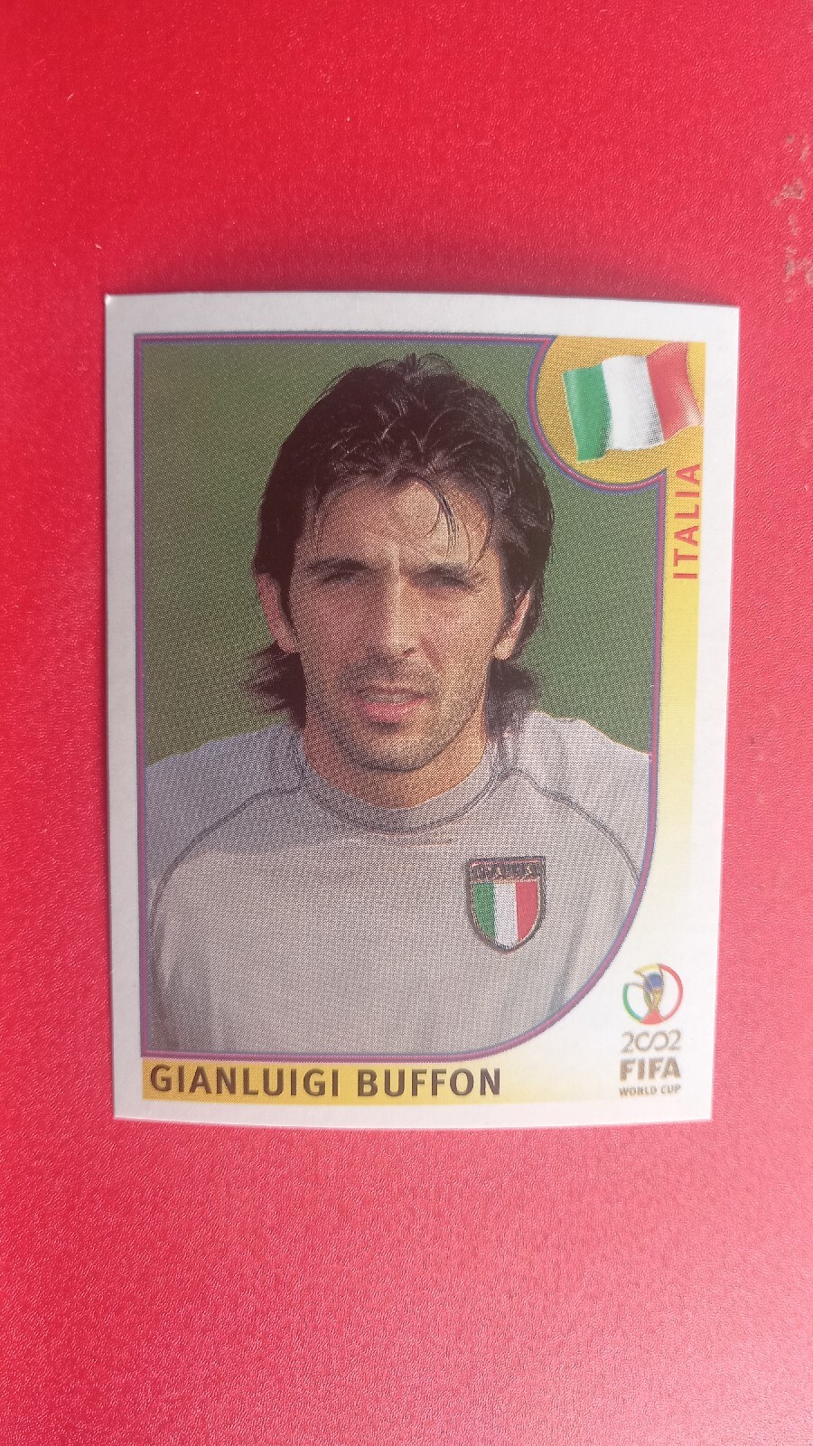 FIGURINA BUFFON ITALIA ALBUM KOREA JAPAN 2002 WORLD CUP PANINI N. 459 ...