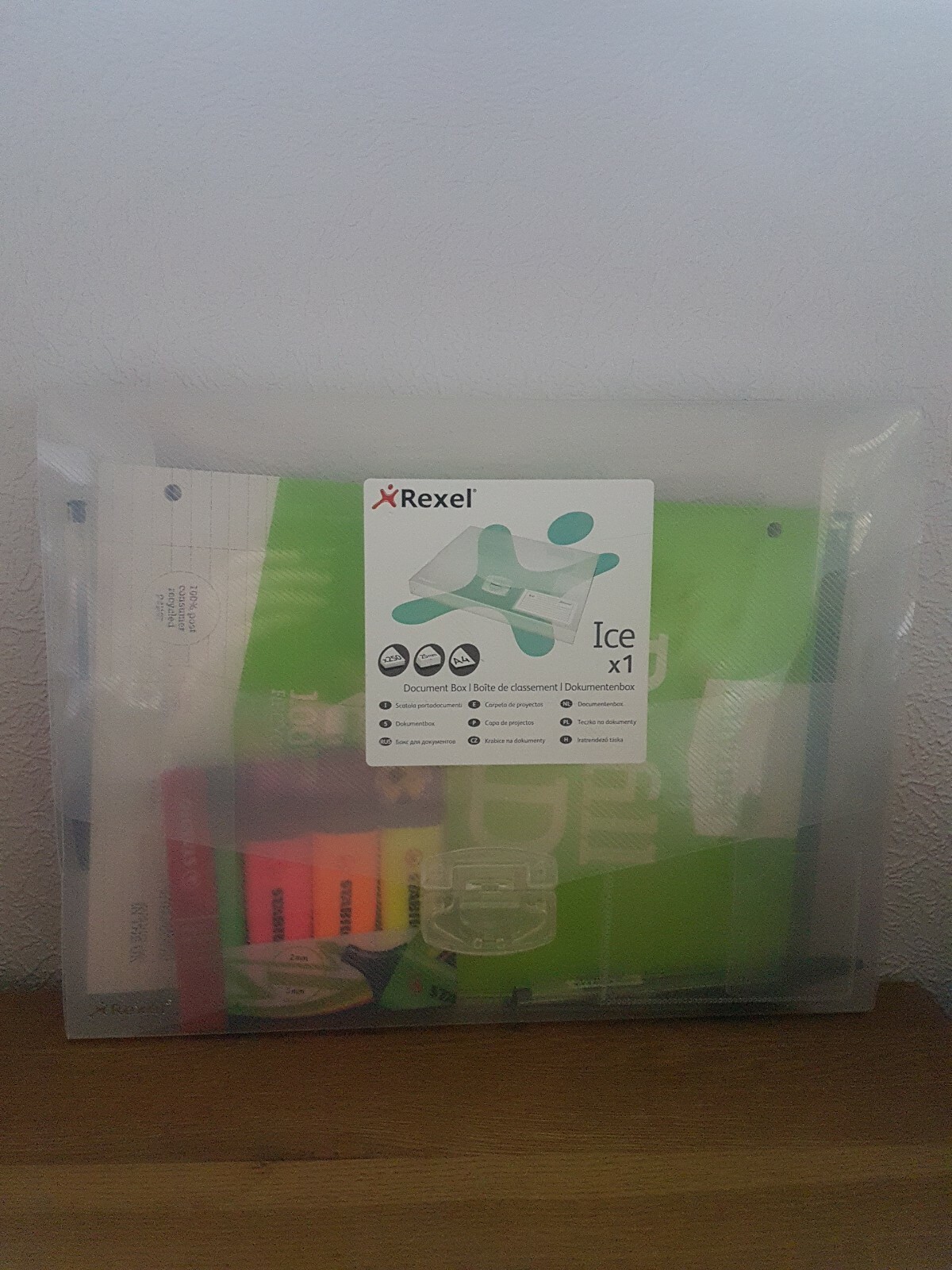 Rexel Ice A4 Document Boxes 25 Mm - Pack of 10 for sale online | eBay UK