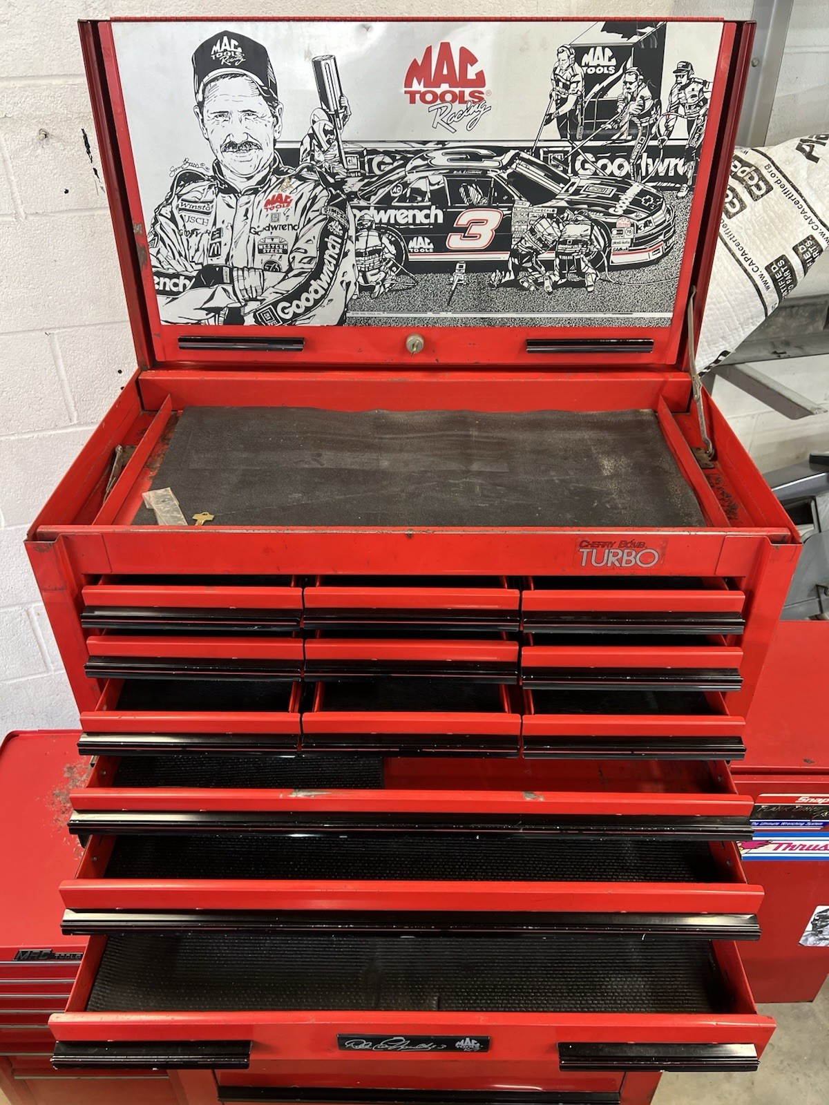Dale Earnhardt Mac Tools Racing Tool Chest 1991 1 of 500 Limited ...