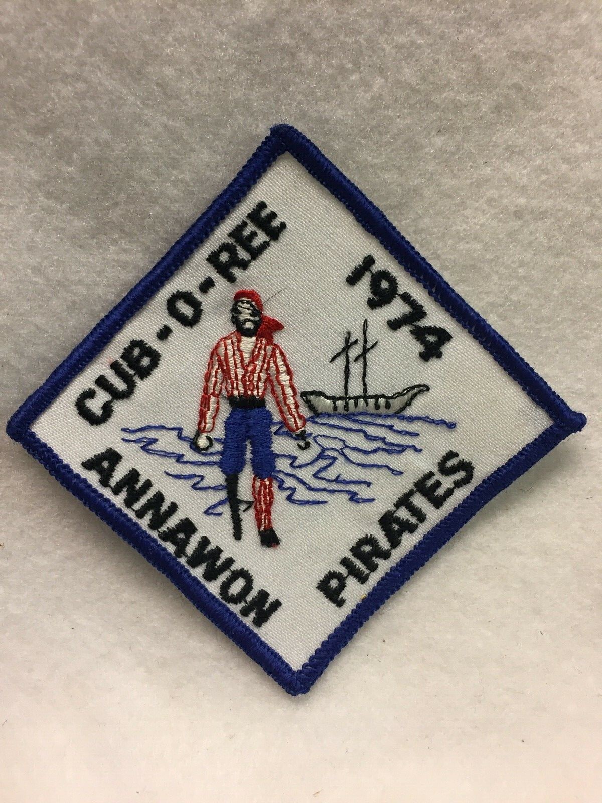 (js) Boy Scouts - Annawon Pirates - 1974 Cub-o-ree patch | eBay