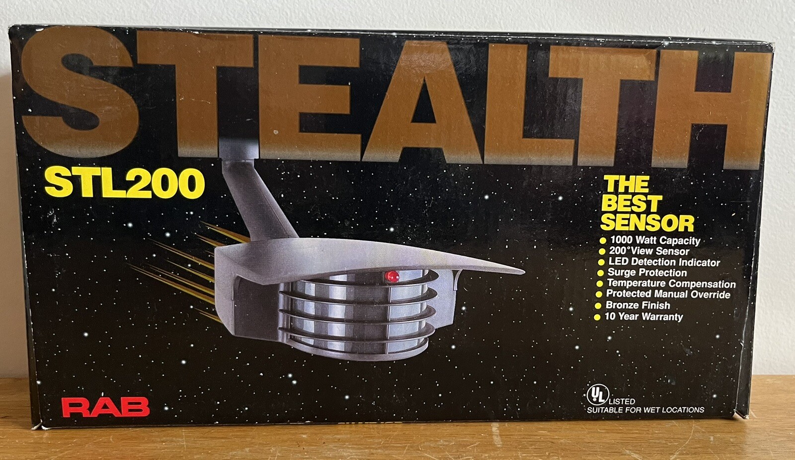 Rab Lighting Stl200 Stealth Sensor Security Light Manual | Shelly Lighting