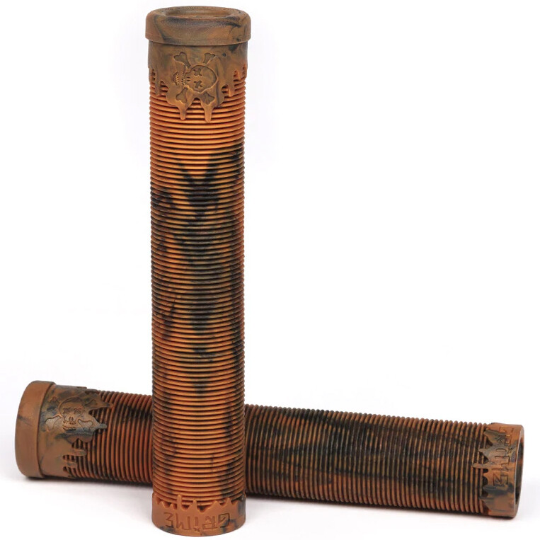 BSD BMX GRIME BICYCLE GRIPS COPPER SWIRL DENIM COX CULT SCOOTER ODI ...