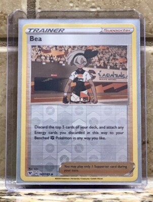 Bea - Trainer Vivid Voltage 147/185 Reverse Holo Pack Fresh Mint | eBay