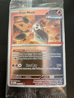 Pokémon Iron Moth 028/182 Paradox Rift GameStop Promo SEALED | eBay
