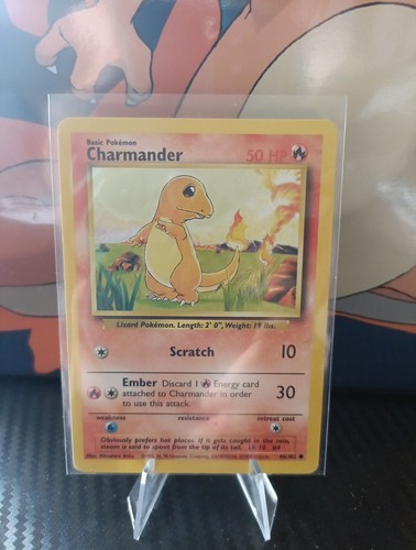 Pokémon TCG Charmander Base Set 46/102 Regular Unlimited Common WOTC | eBay