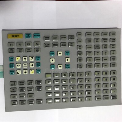 KEYPAD FRONT PANEL RUBBER DUAL SIMULATOR 61-0201 or 61-0202 CNC MILL ...