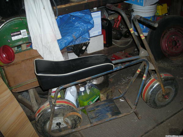 Manco TRAIL CAT STRIPE KIT mini bike minibike decal sticker wards ...