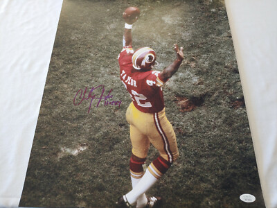 Washington Redskins Charley Taylor Signed 16x20 Photo #2 JSA COA | eBay