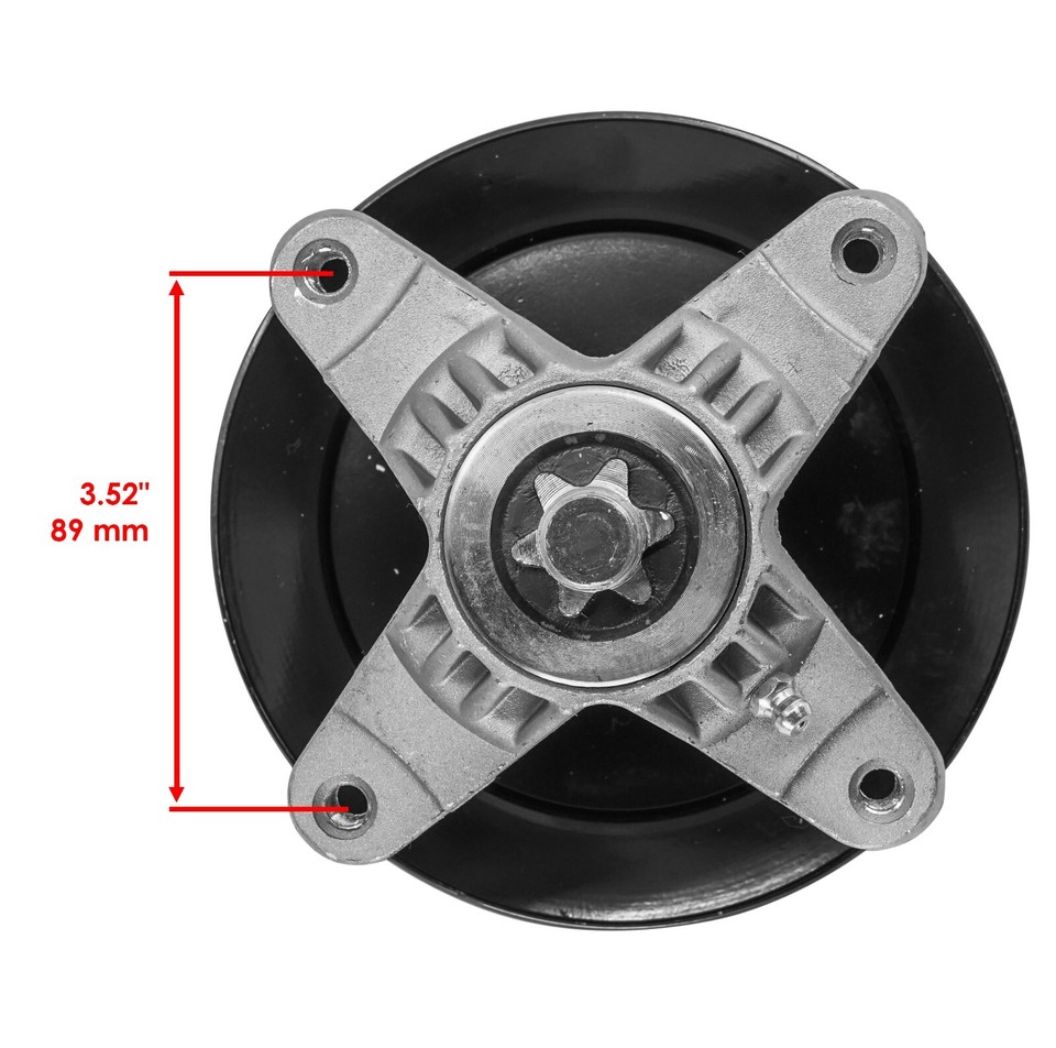 Deck Spindle with Pulley Blade & Belt For Toro LX420 LX425 Lawn Tractor ...