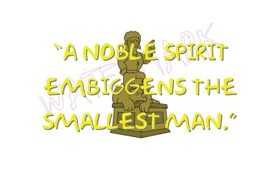 Men's Parody T-Shirt: The Simpsons: Jebediah Springfield Embiggins ...