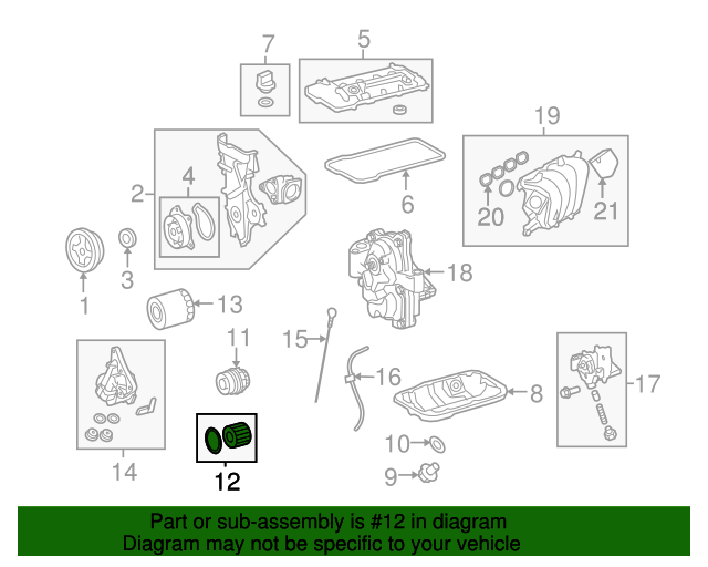2008-18 Toyota&Scion X5 Oil Filter+1 OilDrain Gaske GENUINE OEMPART ...