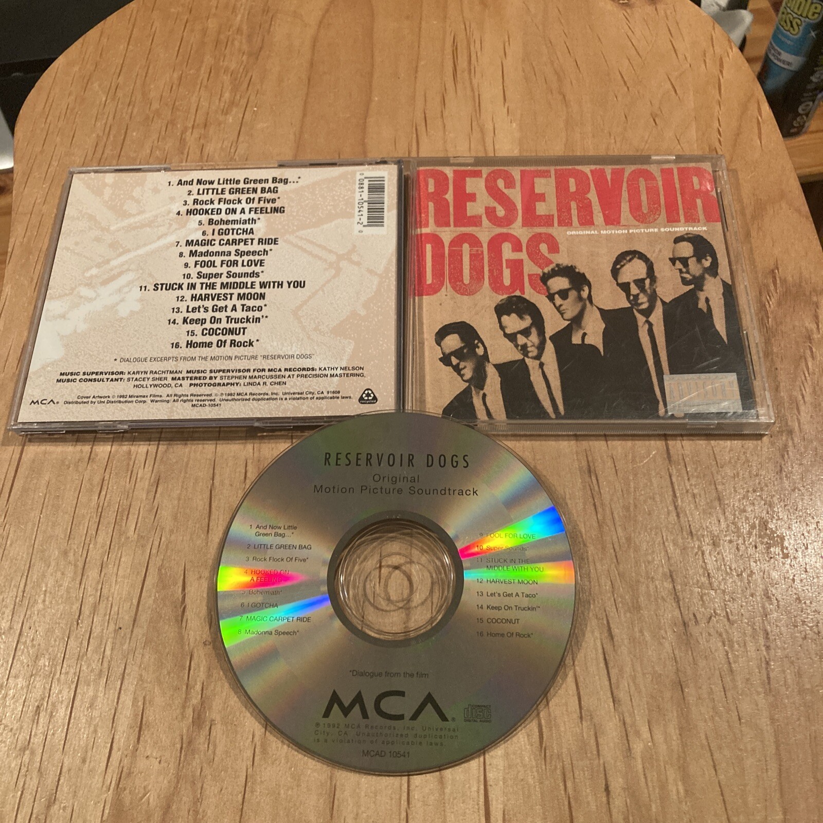 Reservoir Dogs CD george baker selection blue suede bedlam joe tex ...