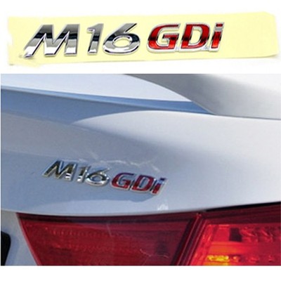 Genuine M16 GDI Emblem (Fits: Hyundai Elantra 2011-2016) | eBay