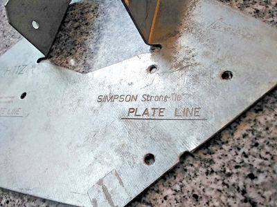 Simpson Truss Tie Downs